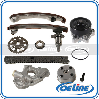 Timing Chain Kit Oil Water Pump VVT Sprocket for 03-06 Pontiac Vibe 1 ...