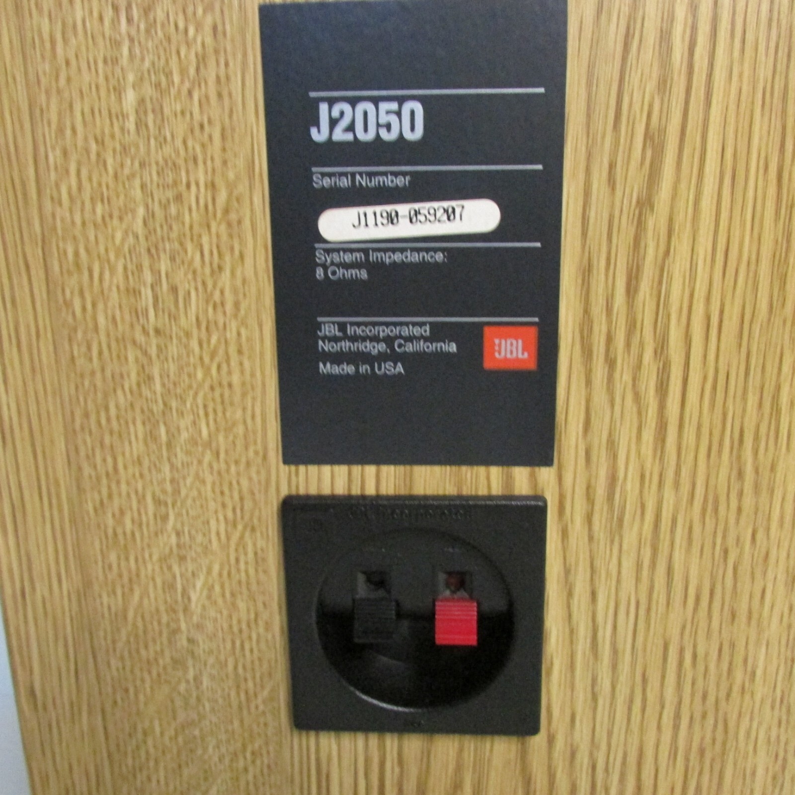 JBL - J2050 Pair Of Bookshelf Speakers TESTED WORKING HOME AUDIO | eBay