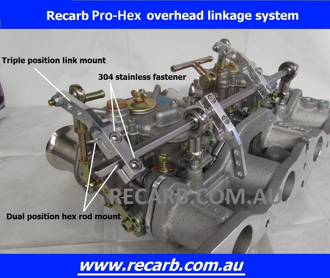 Suits Holden 6 Blue black Motor - GENUINE WEBER- Triple 45 DCOE ...