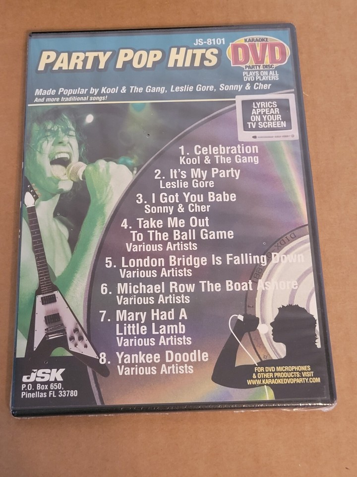 Karaoke DVD Party LOT of 10 - Pops Greatest Hits Duets Classic Cool ...