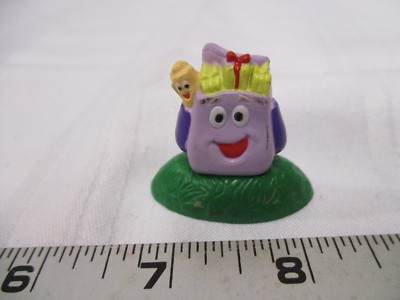 Dora the explorer backpack 2005 Viacom pvc collectible smile purple ...