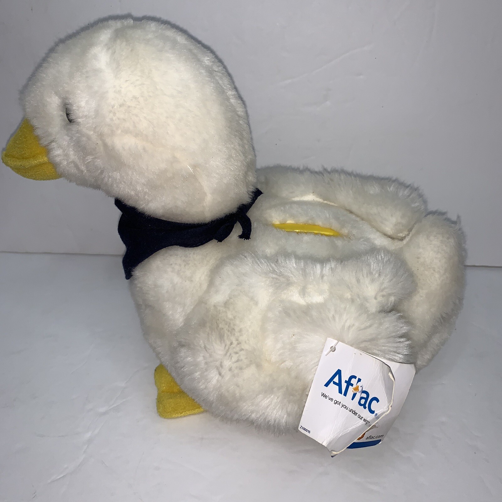 AFLAC Insurance Duck Mascot Plush Piggy Bank NWT | eBay
