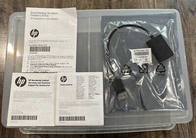 HP DisplayPort to VGA Adapter AS615AA 752661-002 753745-001 BRAND NEW ...