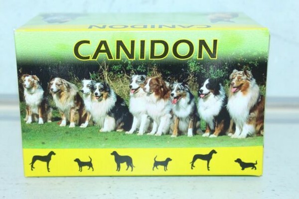 50 Tablets Canidon Dog Dewormer Wormer English Leaflet Very Effective ...