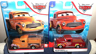 PIXAR CARS FLORIDA 500 SMOKEY/RAMONE'S BODY SHOP HOT ROD SMOKEY 2 CAR ...