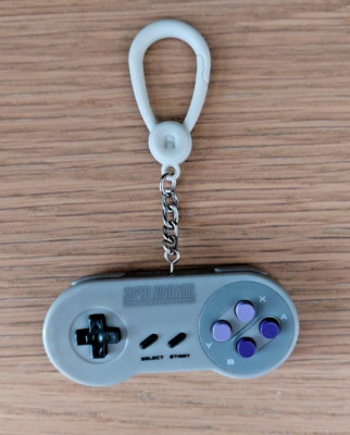Nintendo Classic Super Nintendo Controller Backpack Buddies Keychain ...
