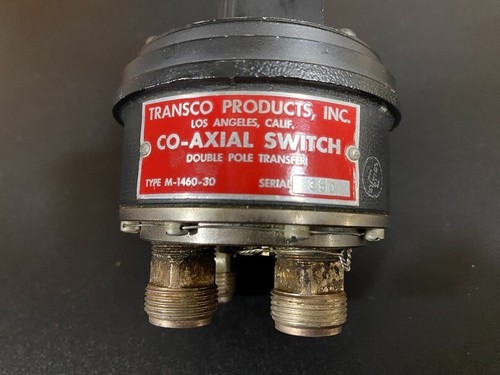 Transco Co-Axial Switch Double Pole Transfer Model M1460-20 | eBay