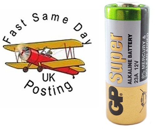 GP A23 12V Alkanline Batteries MN21 23A LRV08 K23A E23 Door Bell Chime ...