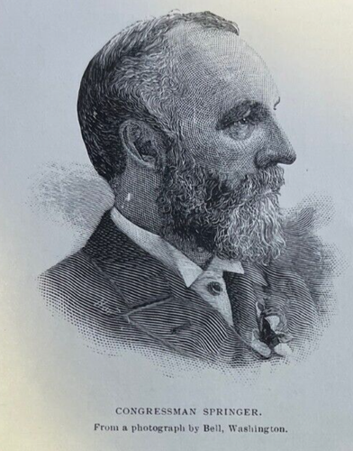 1892 Free trade in America William R Morrison Senator Carlisle Senator ...