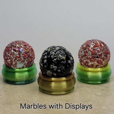 Glass Marbles With Displays Included lot #5299 | eBay