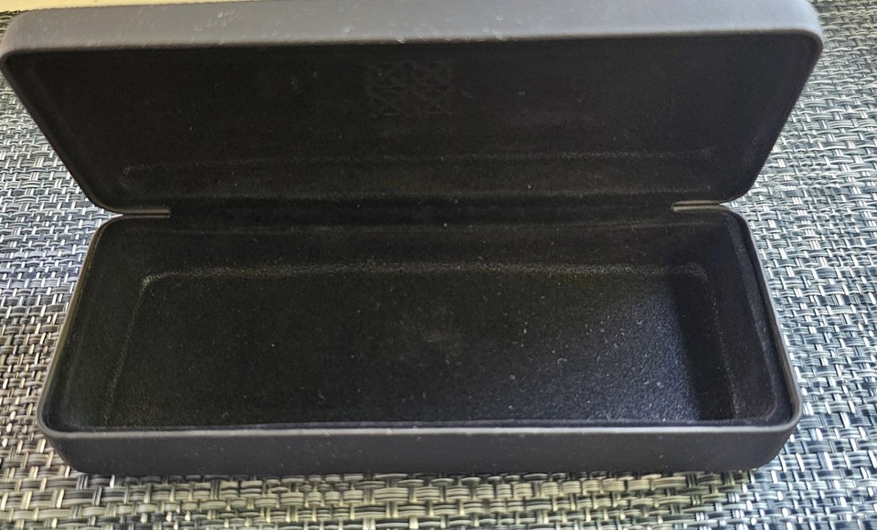 Oroton Black Eyeglasses Case | Genuine Designer Glasses Case | Pre ...