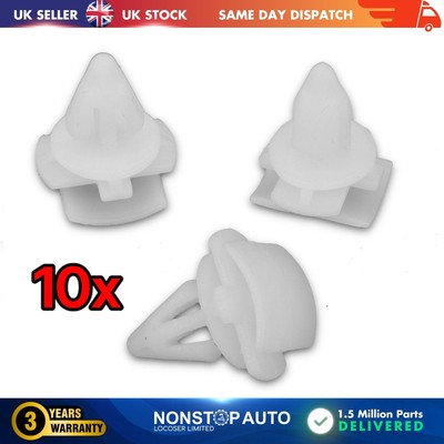 10x Wheel Arch Door Moulding Trim Clips For VW Passat Arteon Tiguan ...