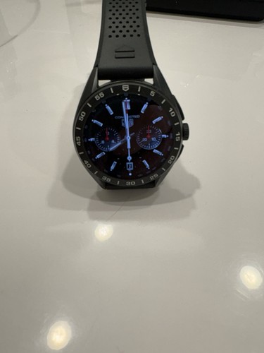 Tag Heuer Connected Calibre E4 45mm Digital Mens Watch With Extra Band ...