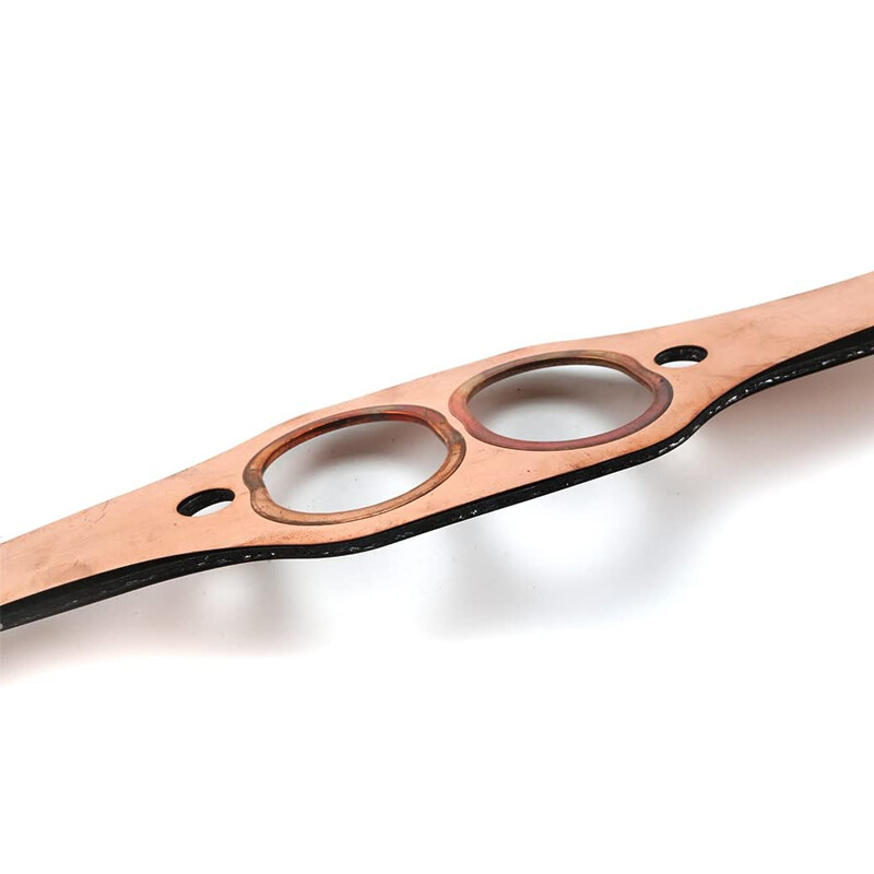 SBC Oval Port Copper Header Exhaust Gaskets For SB Chevy 327 305 350 ...