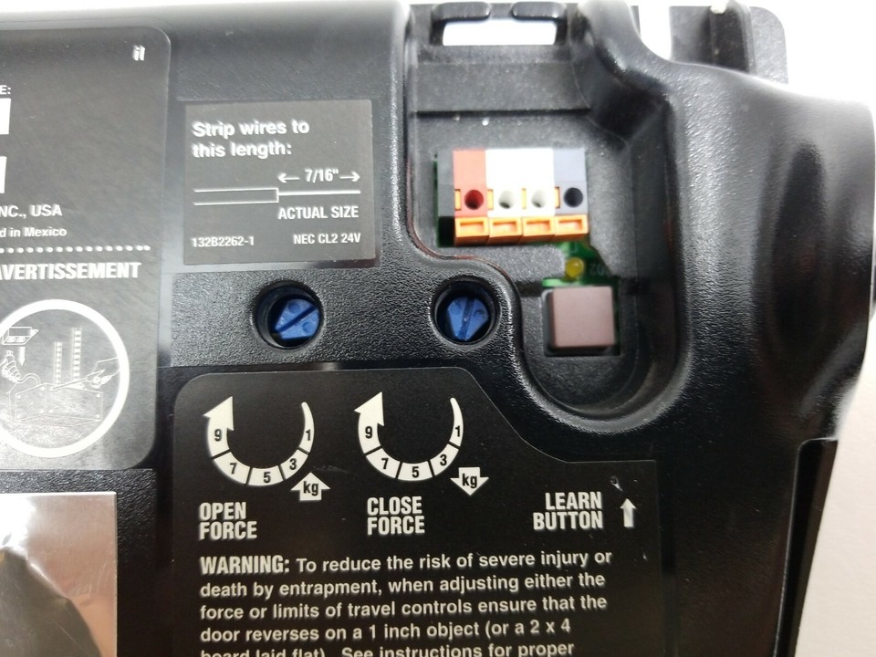 Chamberlain Garage Door Circuit Board Panel Purple Learn 41AC075-2A ...
