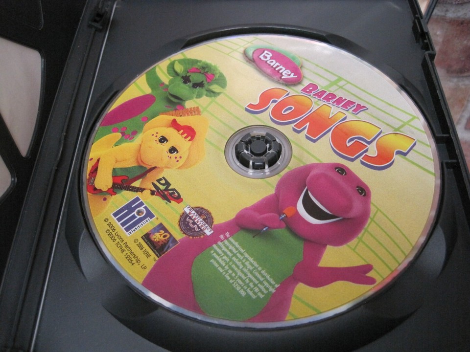 Barney DVD Gift Set 3-Disc Set + 3 More Barney Dvds Adventure Bus ...
