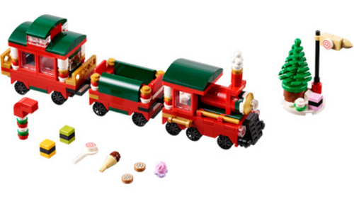 Lego Christmas Train 40138 Holiday & Event Minifigure Building Set ...