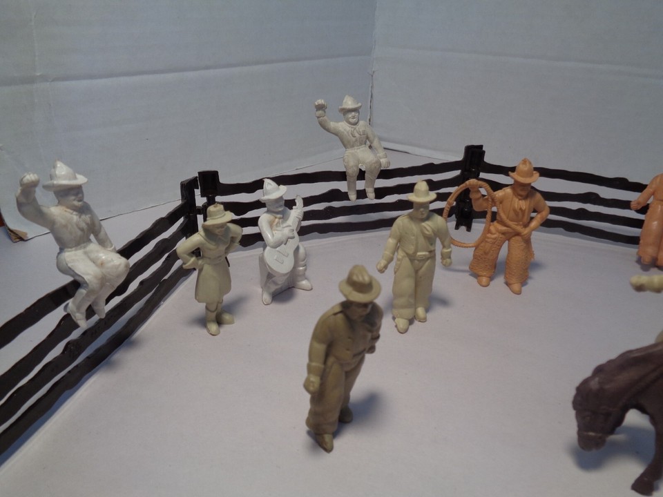 MARX VINTAGE WESTERN FIGURES SET. | eBay