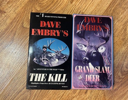 VHS Hunting Videos Dave Embry's The Kill Adventures in the Wild Rare ...