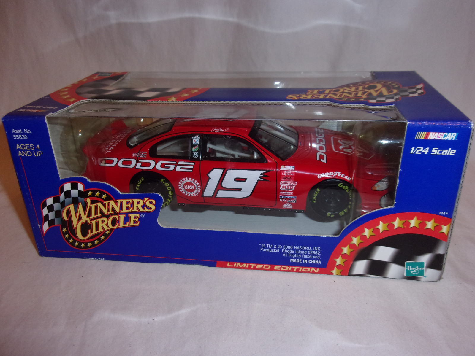 Winner's Circle NASCAR Hasbro Casey Atwood 1:24 Diecast Car Collectible ...