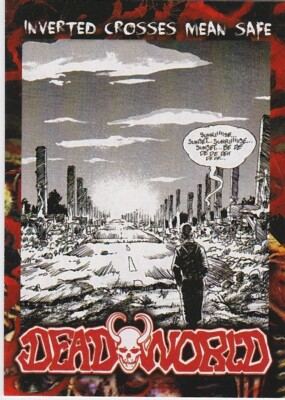 2012 DEADWORLD SINGLE TRADING CARD #20 INVERTED CROSSES MEAN SAFE | eBay