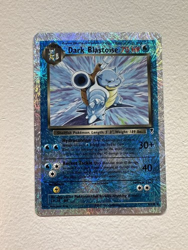 Dark Blastoise 4/110 Legendary Collection Pokemon Card Reverse Holo ...