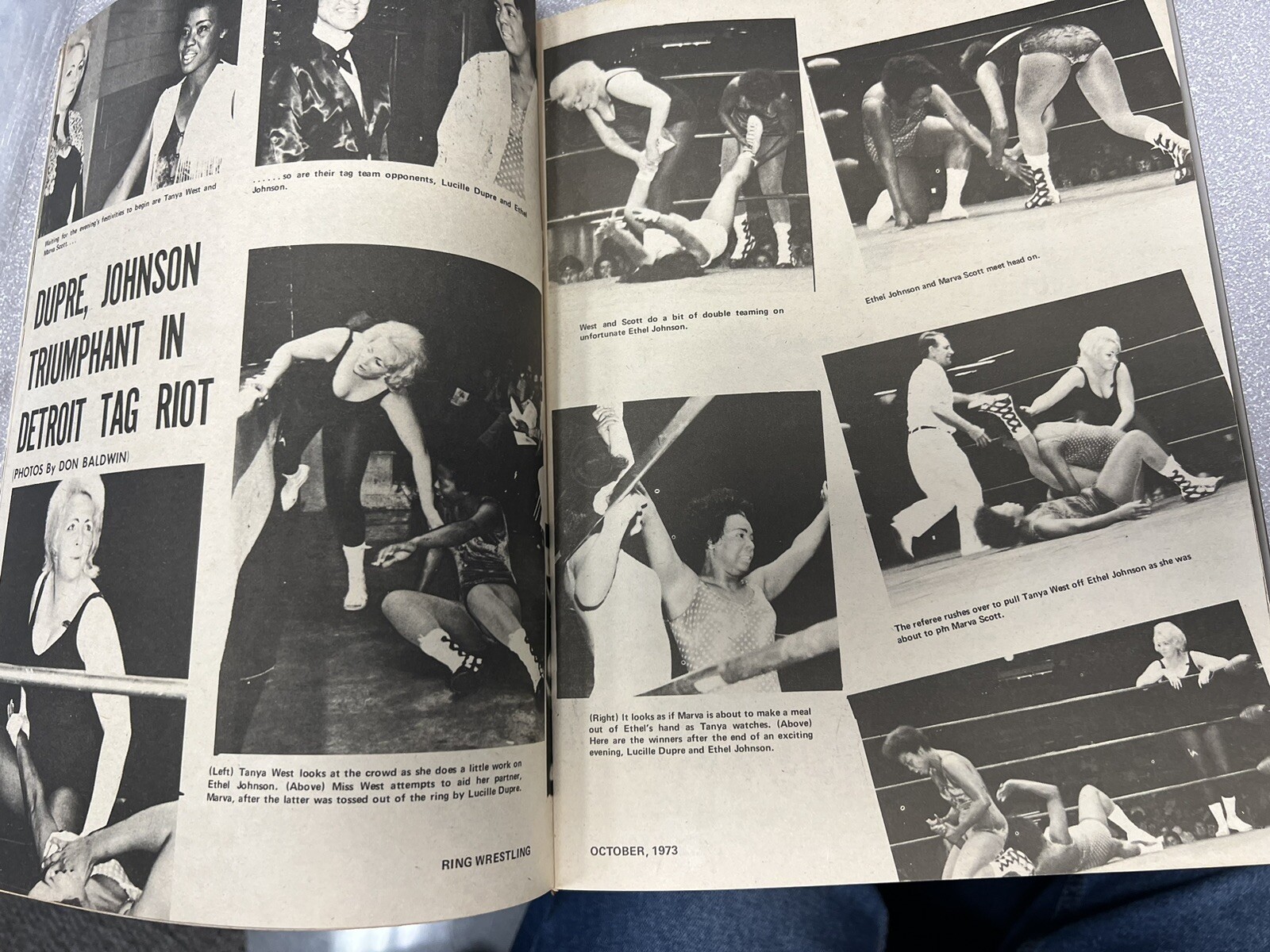The Ring Wrestling Magazine October 1973 bruno sammartino terry funk ...