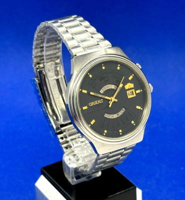 Vintage Orient Multicalendar Automatic men's wrist watch Japan Cal ...