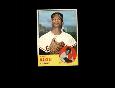 1963 Topps 128 Matty Alou VG-EX #D1,329237 | eBay