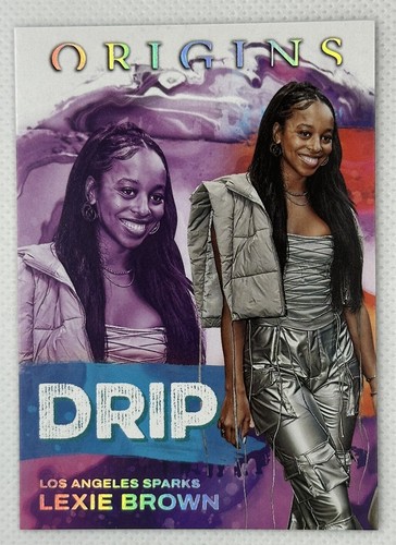 2023-24 Origins WNBA Drip #1 Lexie Brown Sparks | eBay