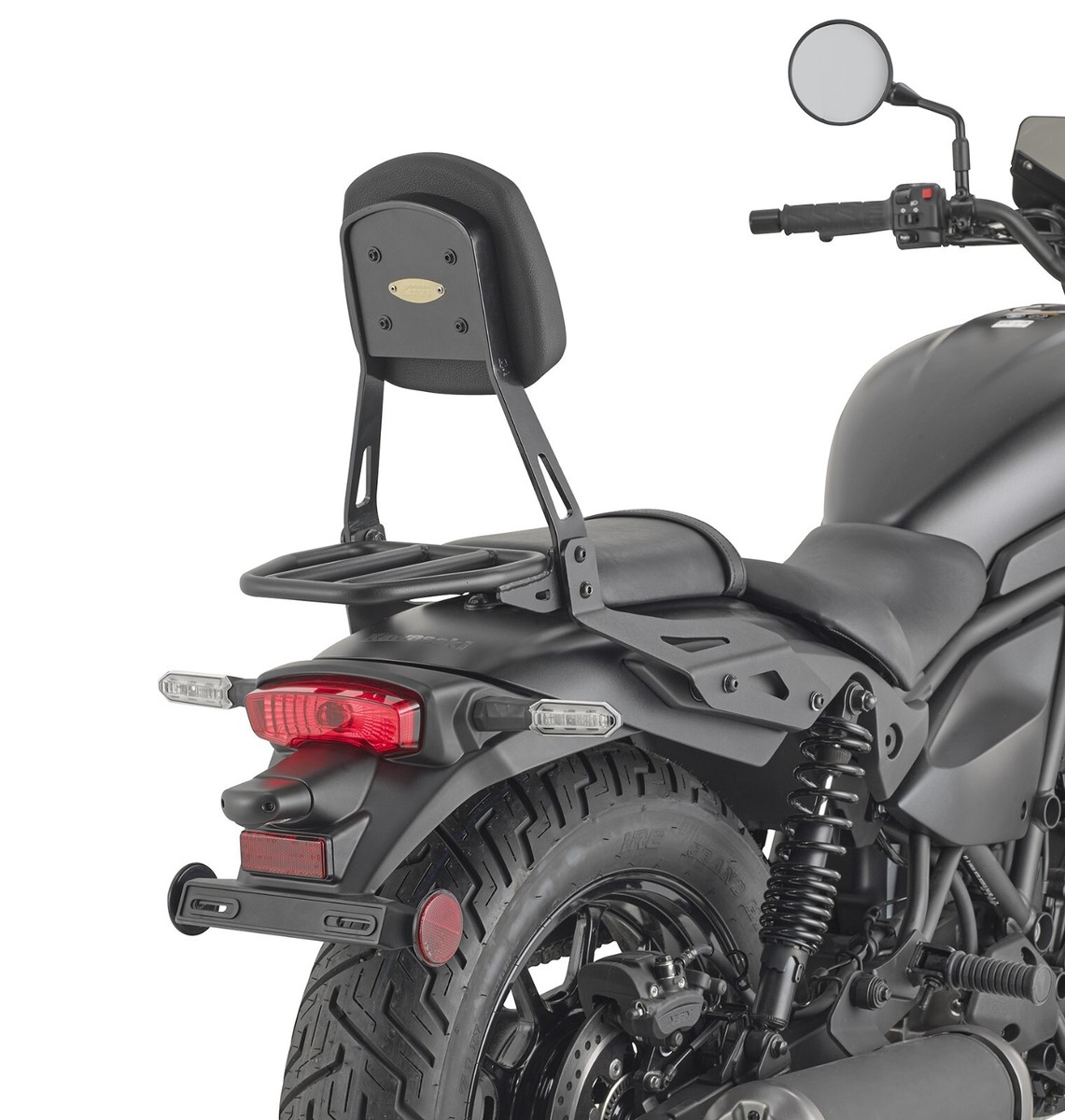 Adjustable Motorcycle Rear Seat Motorcycle Passenger Backrest Pad For ...