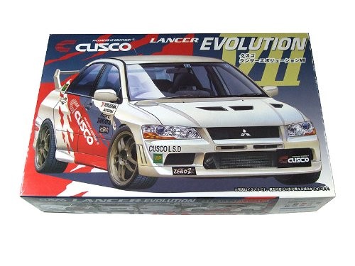 FUJIMI 1/24 CUSCO Lancer Evolution VII Rally Car Model Kit Auto Gallery ...
