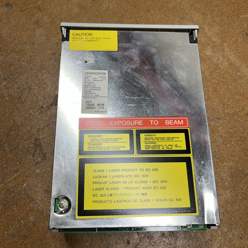 Sony SMO-E502 650MB 2U SCSI 50-PIN Internal Magneto Optical Drive Drive ...