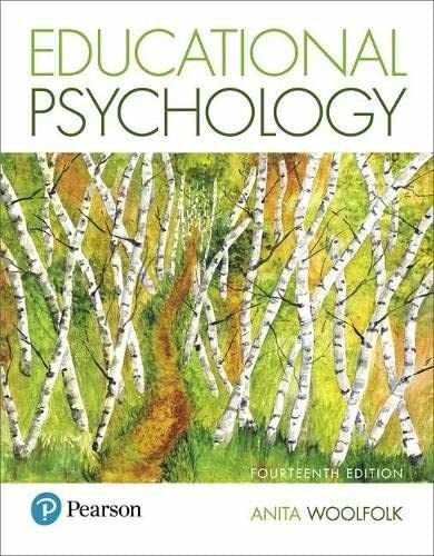 Educational Psychology (14th - Paperback, by Woolfolk Anita ...