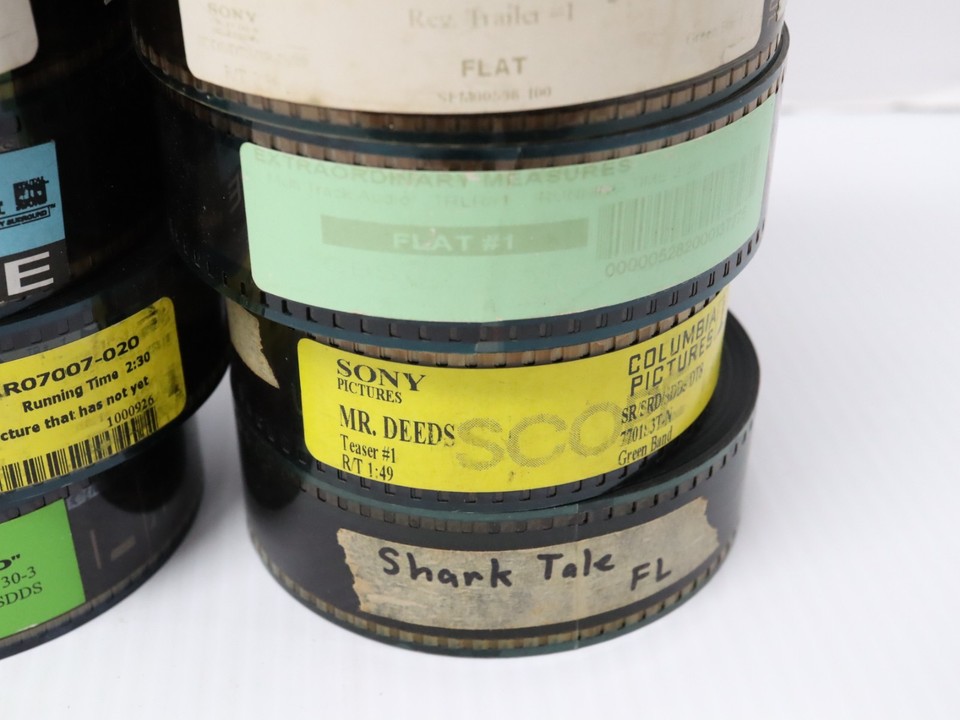 Lot of 25 35mm Film Theatrical Movie Theater Preview Trailers - R5 | eBay