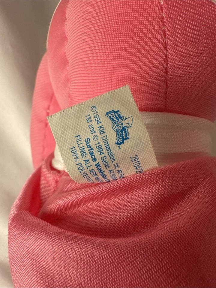 1994 Pink Power Ranger Plush 18" Saban MMPR Action Pal – Vintage | eBay