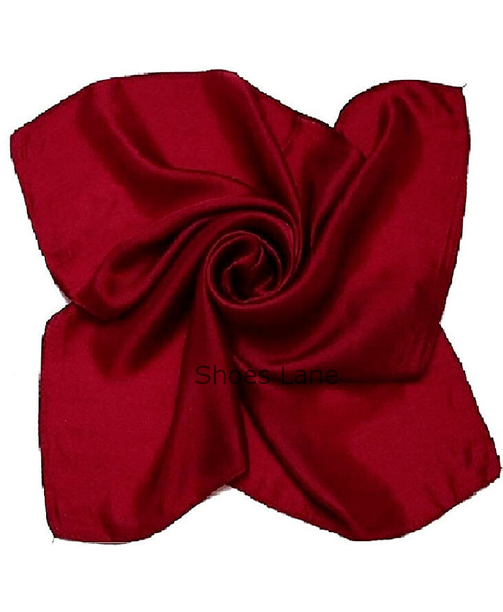 Satin Silk Square Hijab Large Soft Plain Shiny Scarf Head Neck Wrap 90 ...