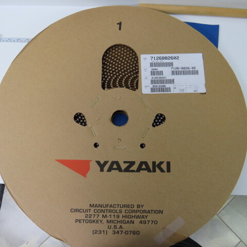 YAZ 7126-8826-02 Qty of 250 per Lot BLADE TERM FEM 18-16AWG | eBay