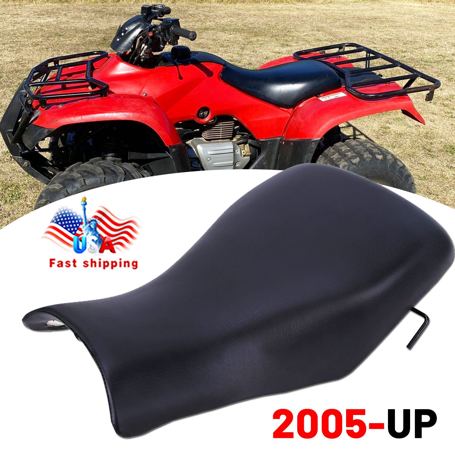 Complete Seat For Honda TRX250 TRX 250 TRX250TE TRX250TM 2x4 ES Recon ...