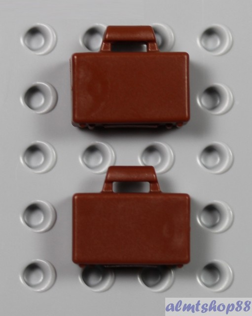 LEGO - Minifigure Suitcase / Briefcase - Luggage Bag Business Utensil ...