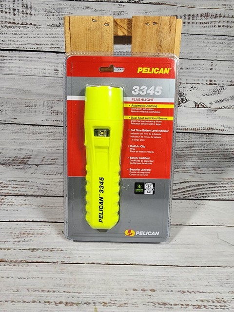 Pelican 3345 Flashlight 280 Lumens Automatic Dimming for sale online | eBay