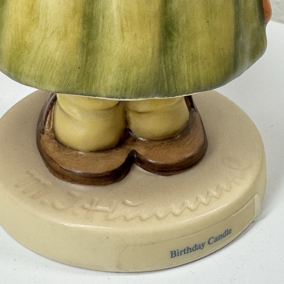 Goebel Hummel Birthday Candle Girl Holding Cake #440 Figurine 5.5" | eBay