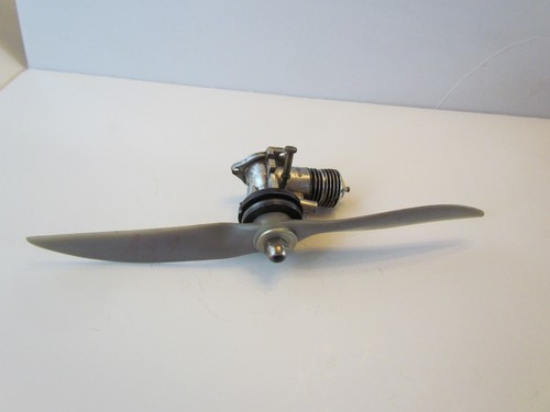 Vintage RC WEN MAC MK II Airplane Aircraft RC .049 motor with propeller ...