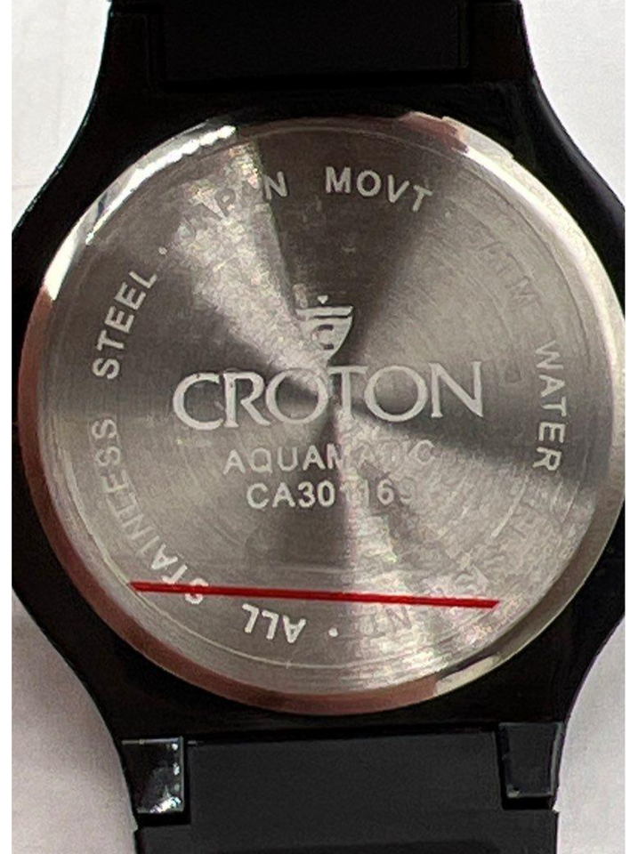 Croton Aquamatic Diver Watch CA301169 – Green Dial – Nautilus Style ...