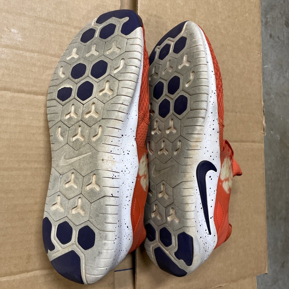 Nike Free RN Clemson Edition Men’s Size 12 Orange Running Shoes | eBay