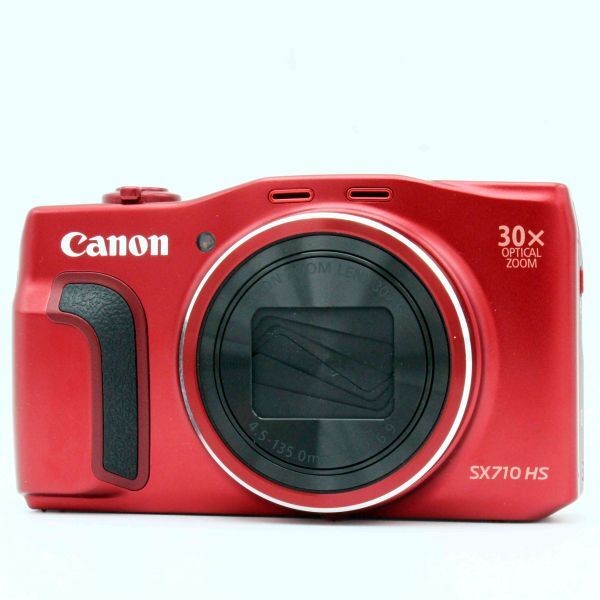 Canon Powershot Sx710 HS Red 30x Zoom Compact Camera Used Excellent ...