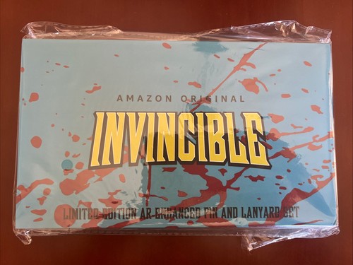 SDCC 2023 Skybound Booth Pinfinity Invincible Pin and lanyard Set LE ...