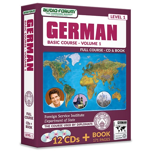 FSI: Basic German 1 (12 CDs/Book) by Foreign Service Institute / Audio ...