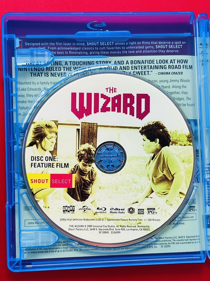 The Wizard Blu Ray (Collector's Edition) Scream/ Shout Factory Fred ...
