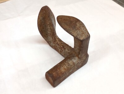 Shoemaker Tool Cobbler Shoe Repair Stand Anvil Cast Iron VTG 7.5"x6"x6 ...